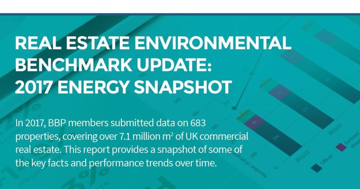 Real Estate Environmental Benchmark Update: 2017 Energy Snapshot ...